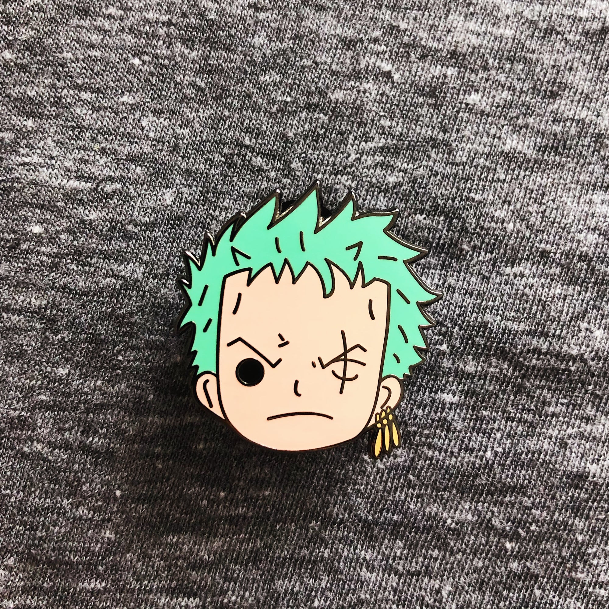 Roronoa Zoro Hard Enamel Pin | Choopl Designs